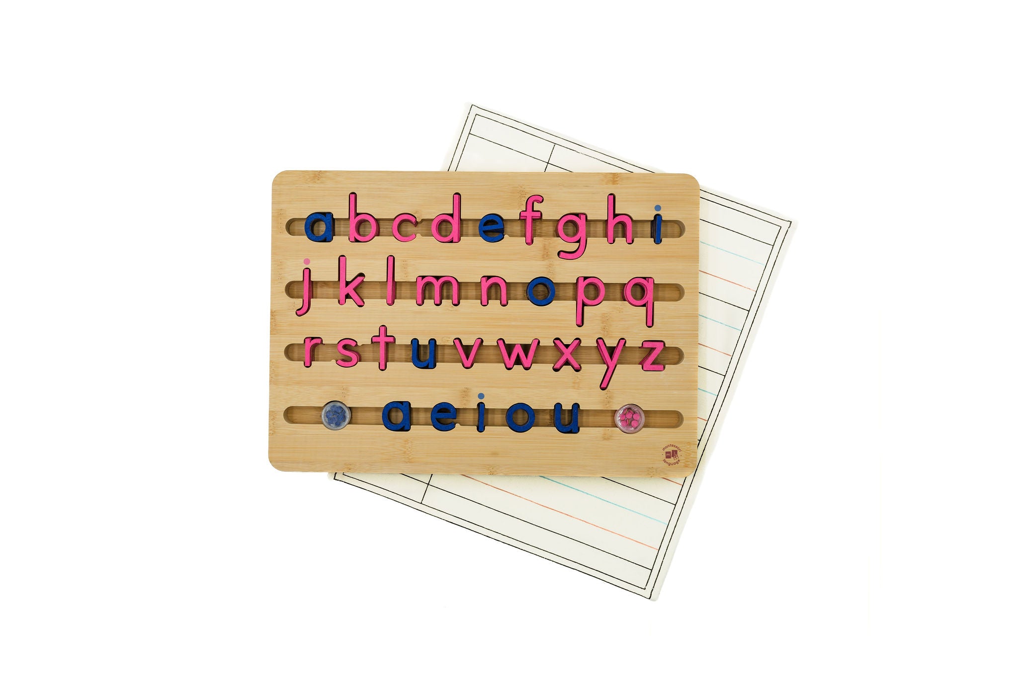 Small Moveable Alphabet and Mat – Montessori Language